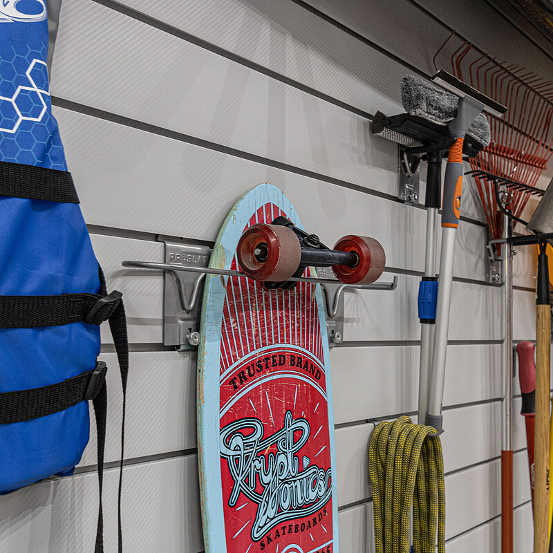 Slat Wall Options Gallery | Garage Organization Solutions | Garagezilla